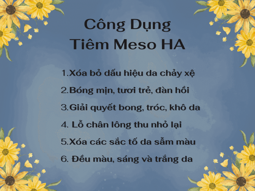 Tiêm Meso HA Là Gì? 8 Điều Nàng Nên Biết Về Tiêm HA Meso